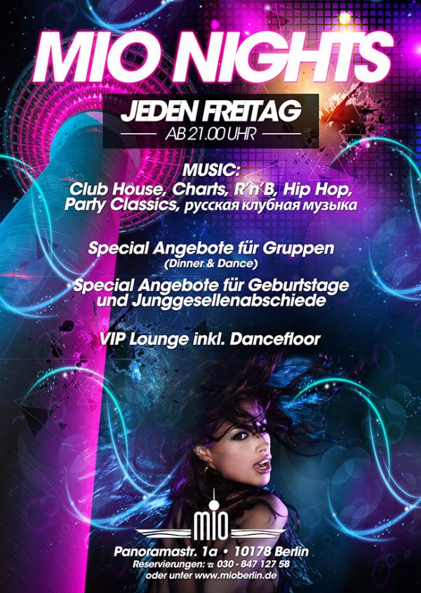 MIO Berlin – direkt am Alexanderplatz – Restaurant, Bar & Eventlocation ...